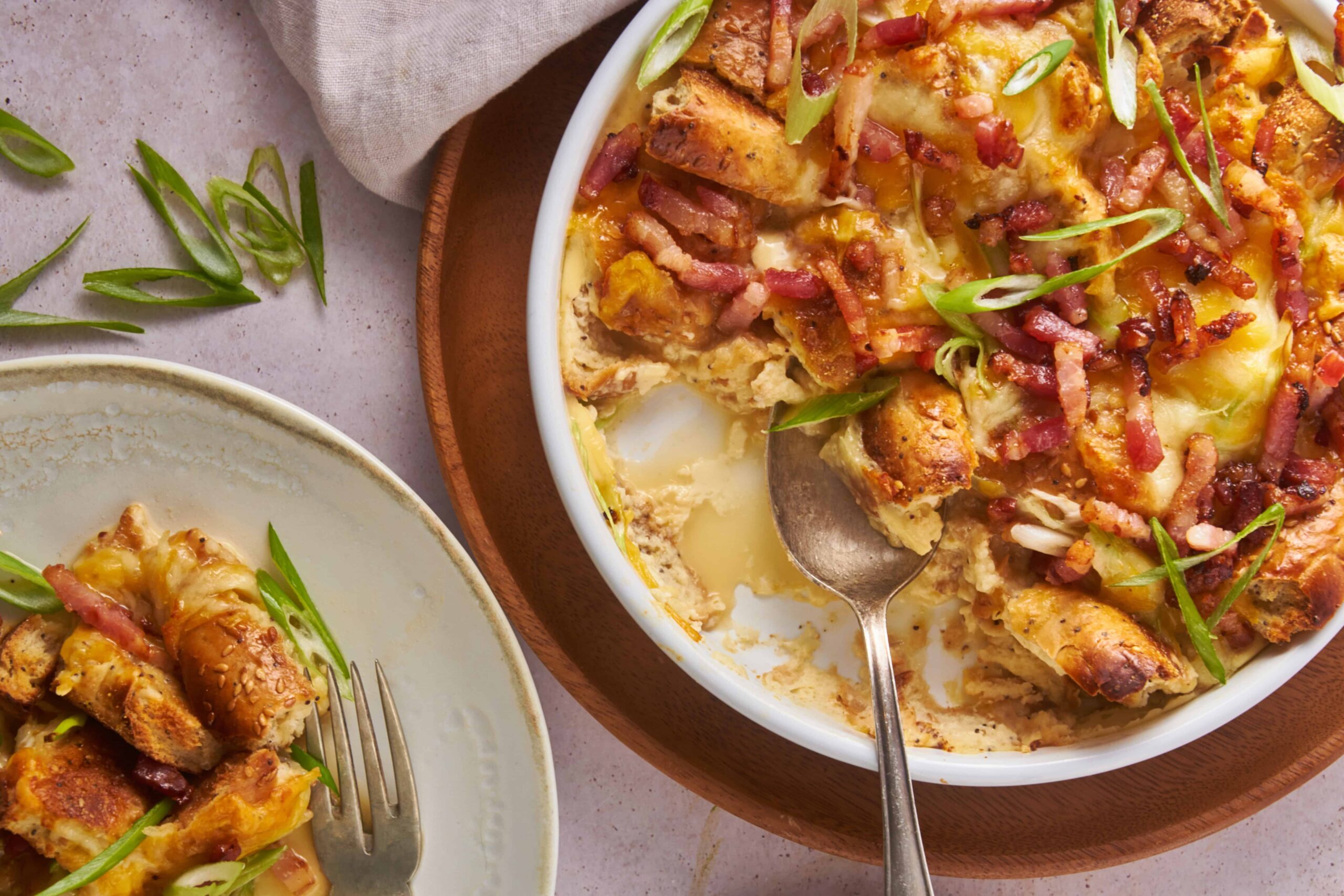 Bagel Brunch Bake - Big Recipe