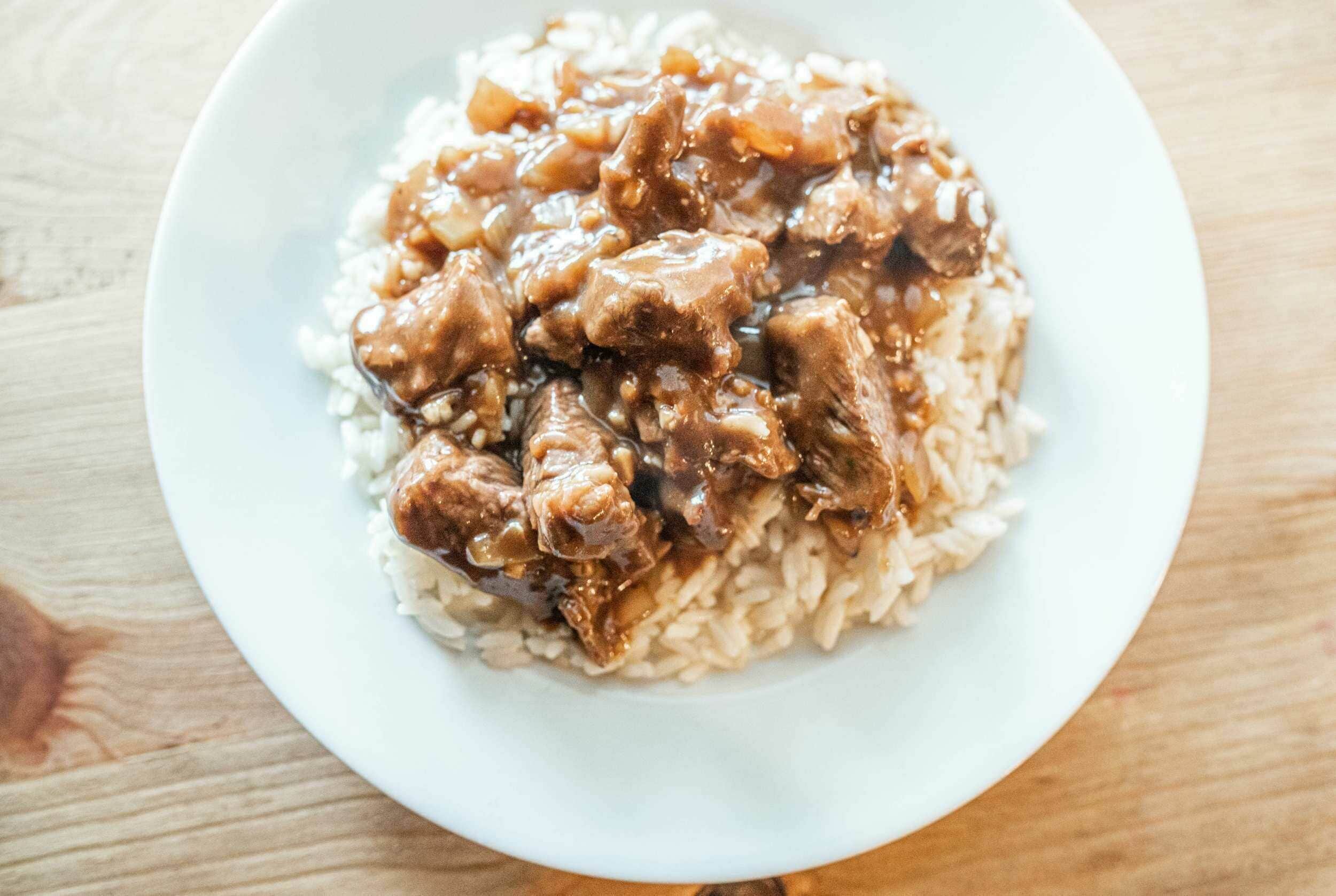 Beef Tips with Gravy - Big Recipe