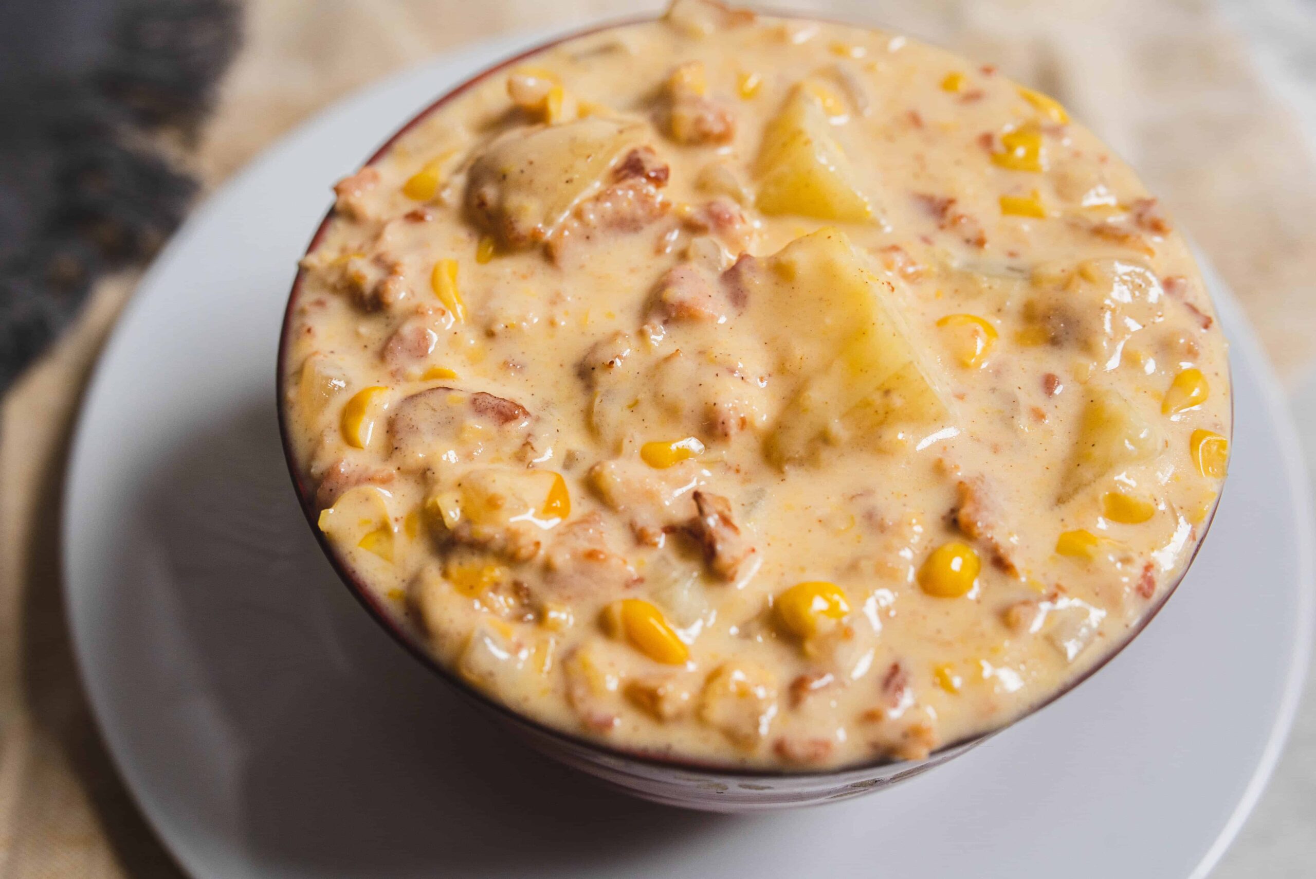 Corn Chowder Supper - Big Recipe