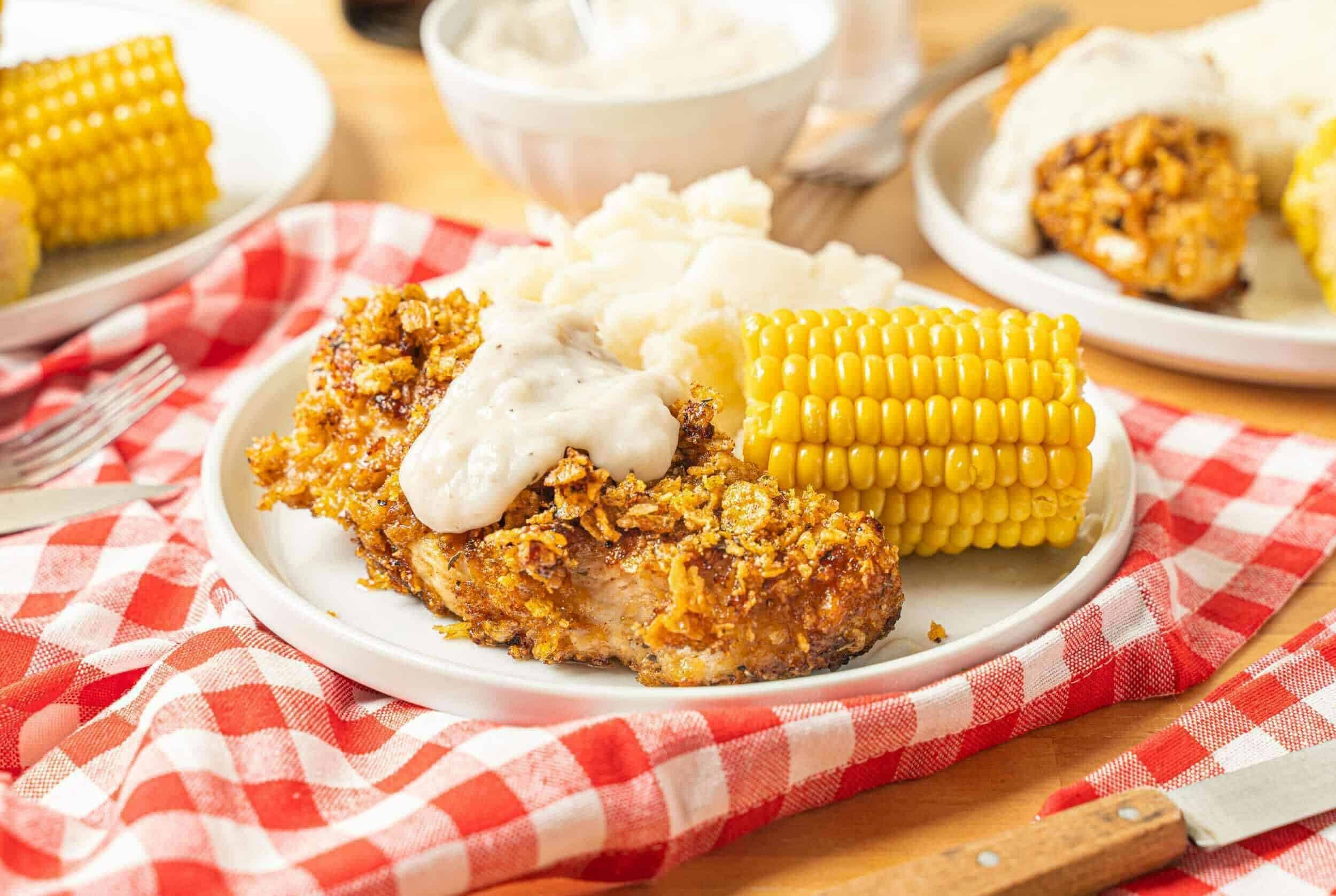 Country Chicken and Gravy - Big Recipe