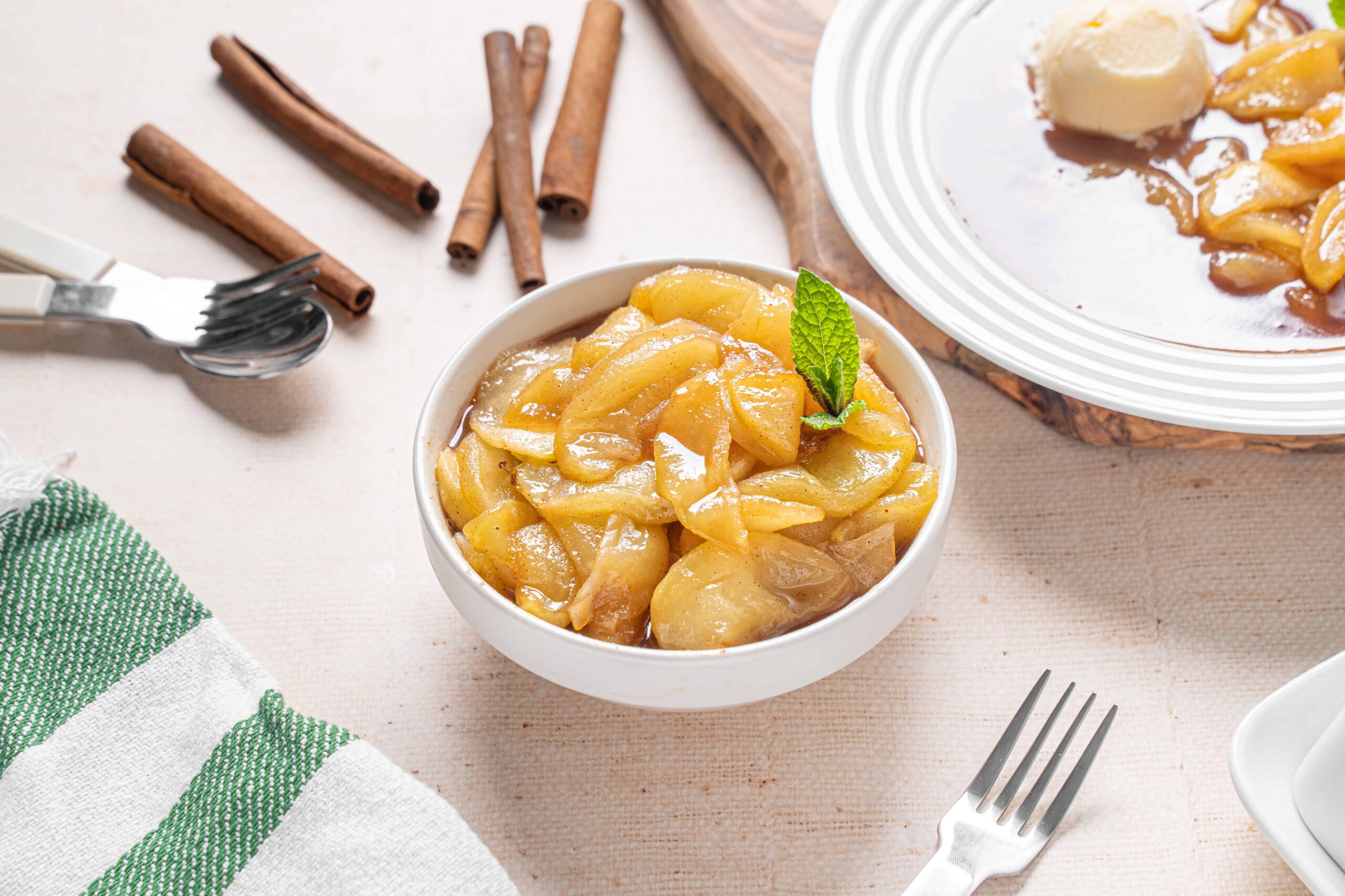 Easy Southern Fried Apples - Big Recipe