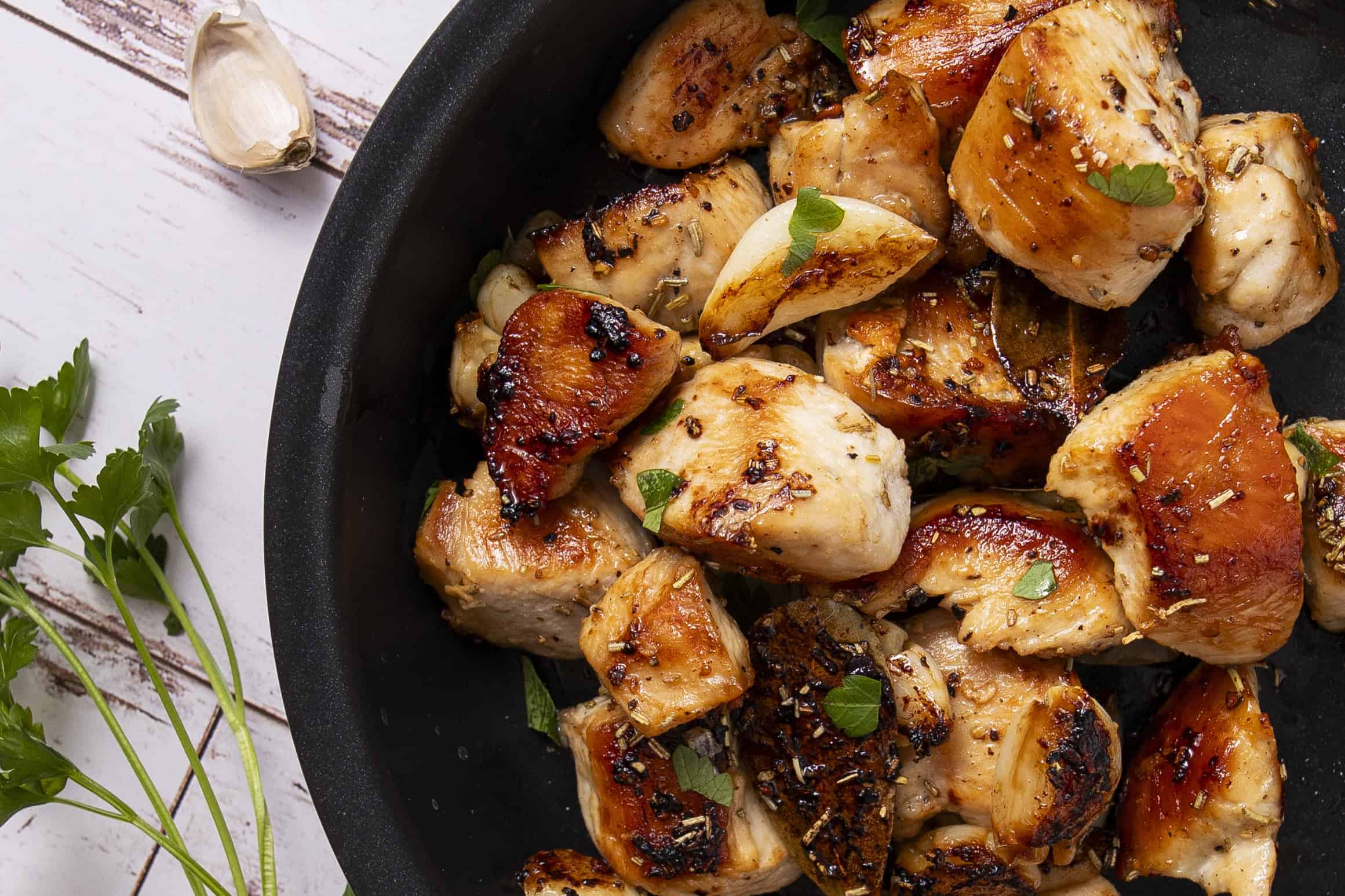 Spanish Garlic Chicken - Big Recipe