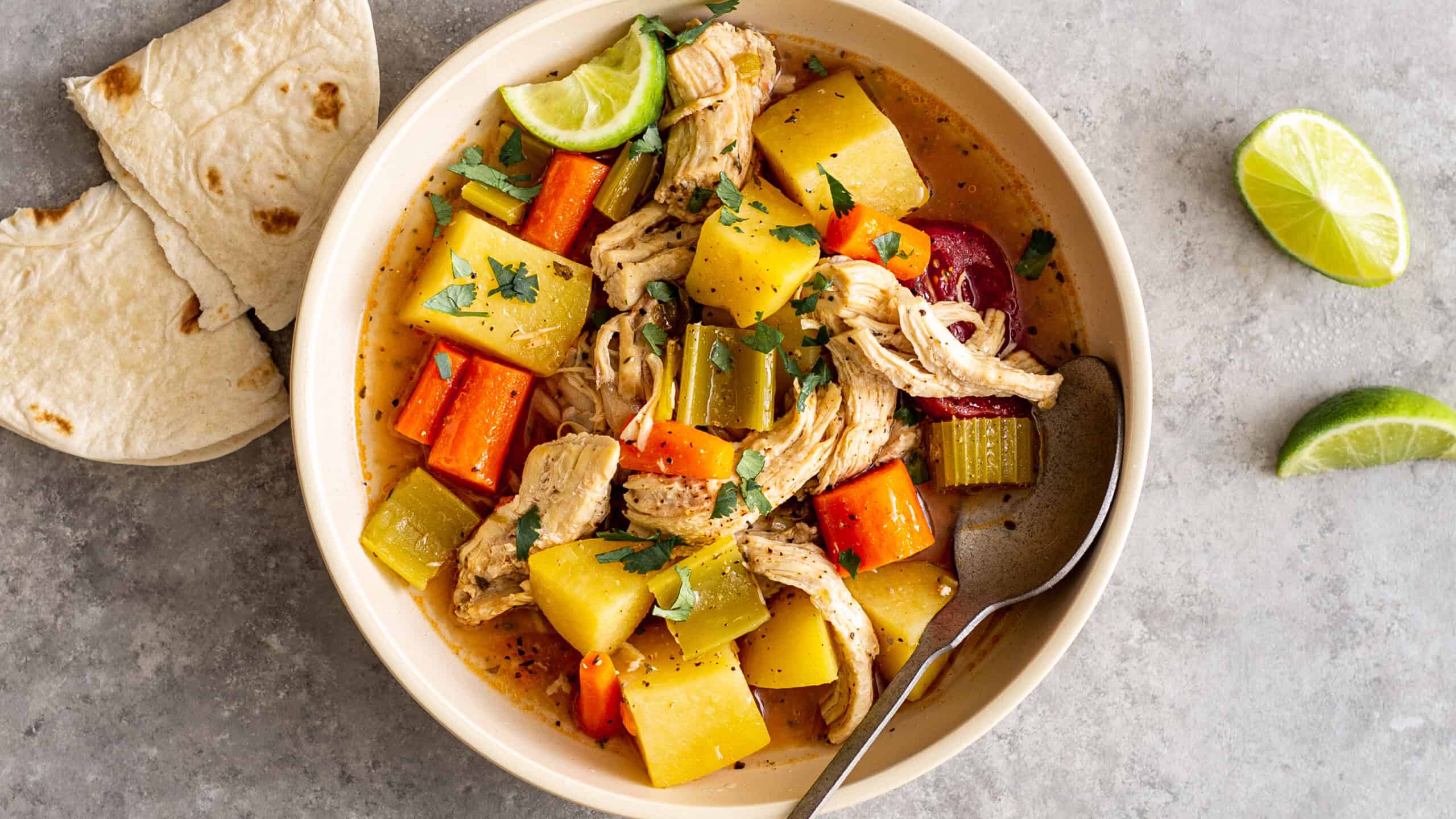 Fresh Mex Chicken Stew - Big Recipe