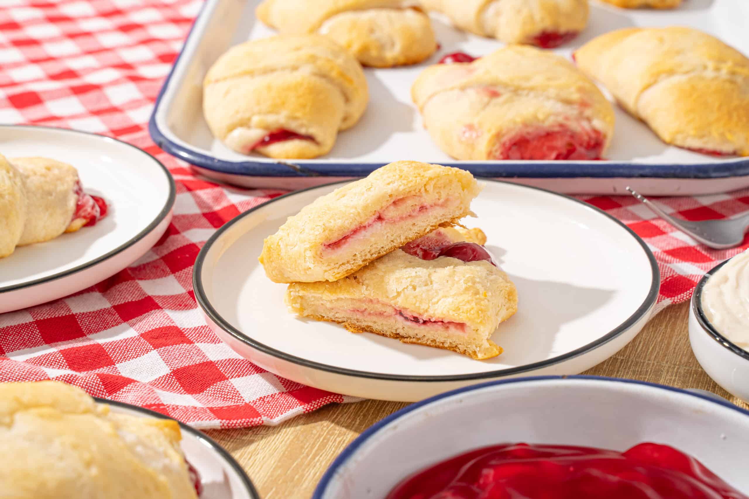 Fruit Delight Crescents - Big Recipe