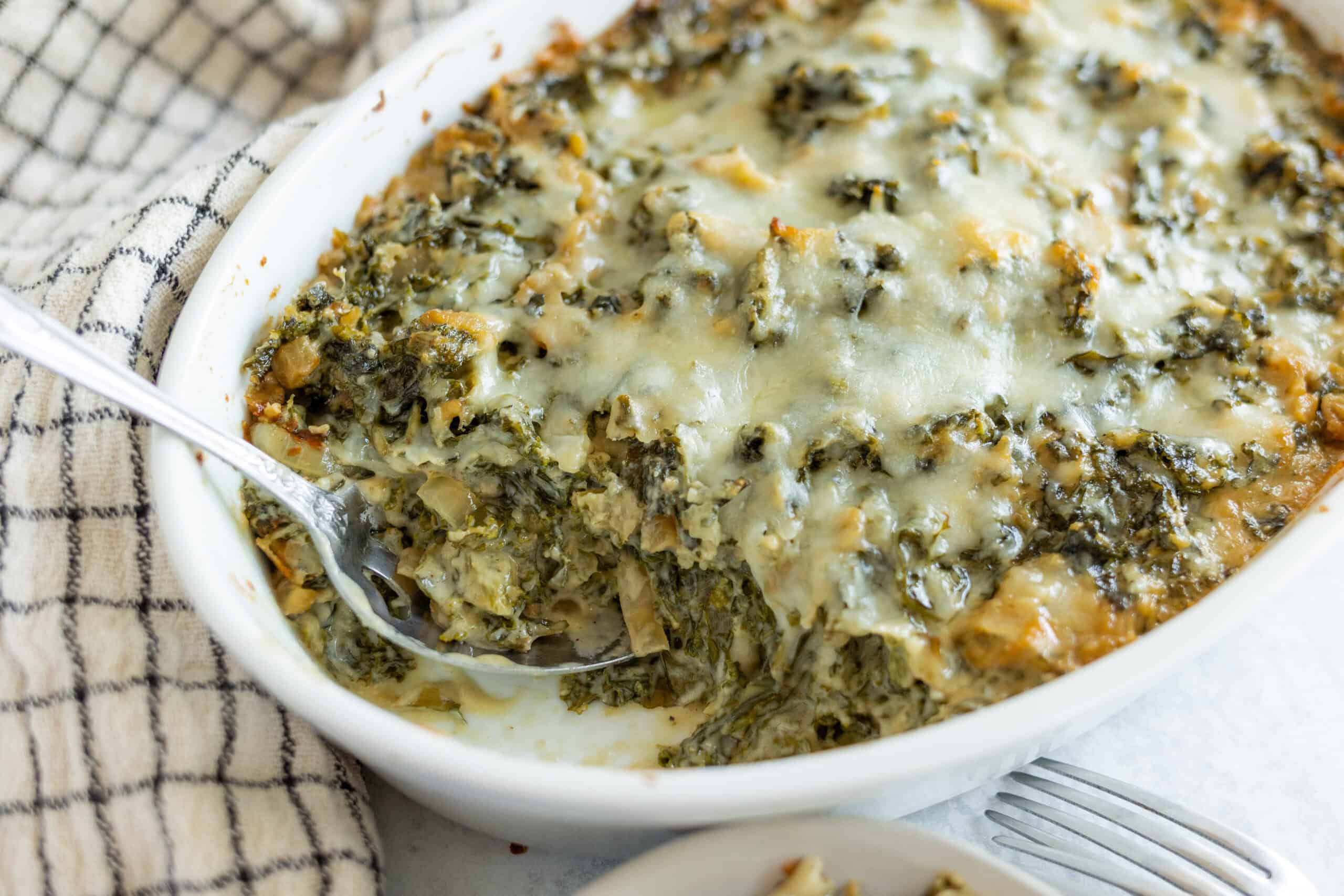 Golden Kale Bake - Big Recipe