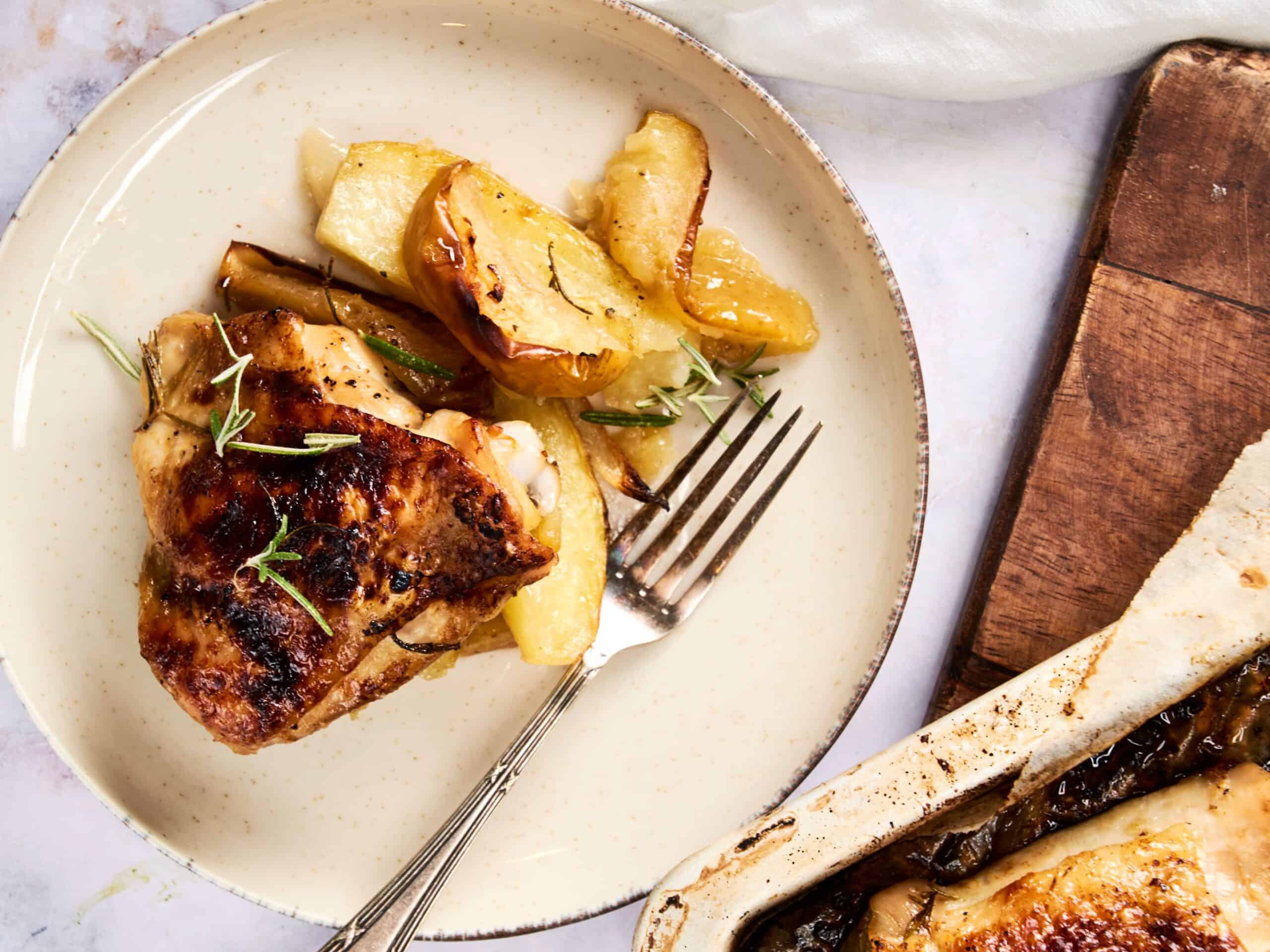 Harvest Roasted Chicken - Big Recipe
