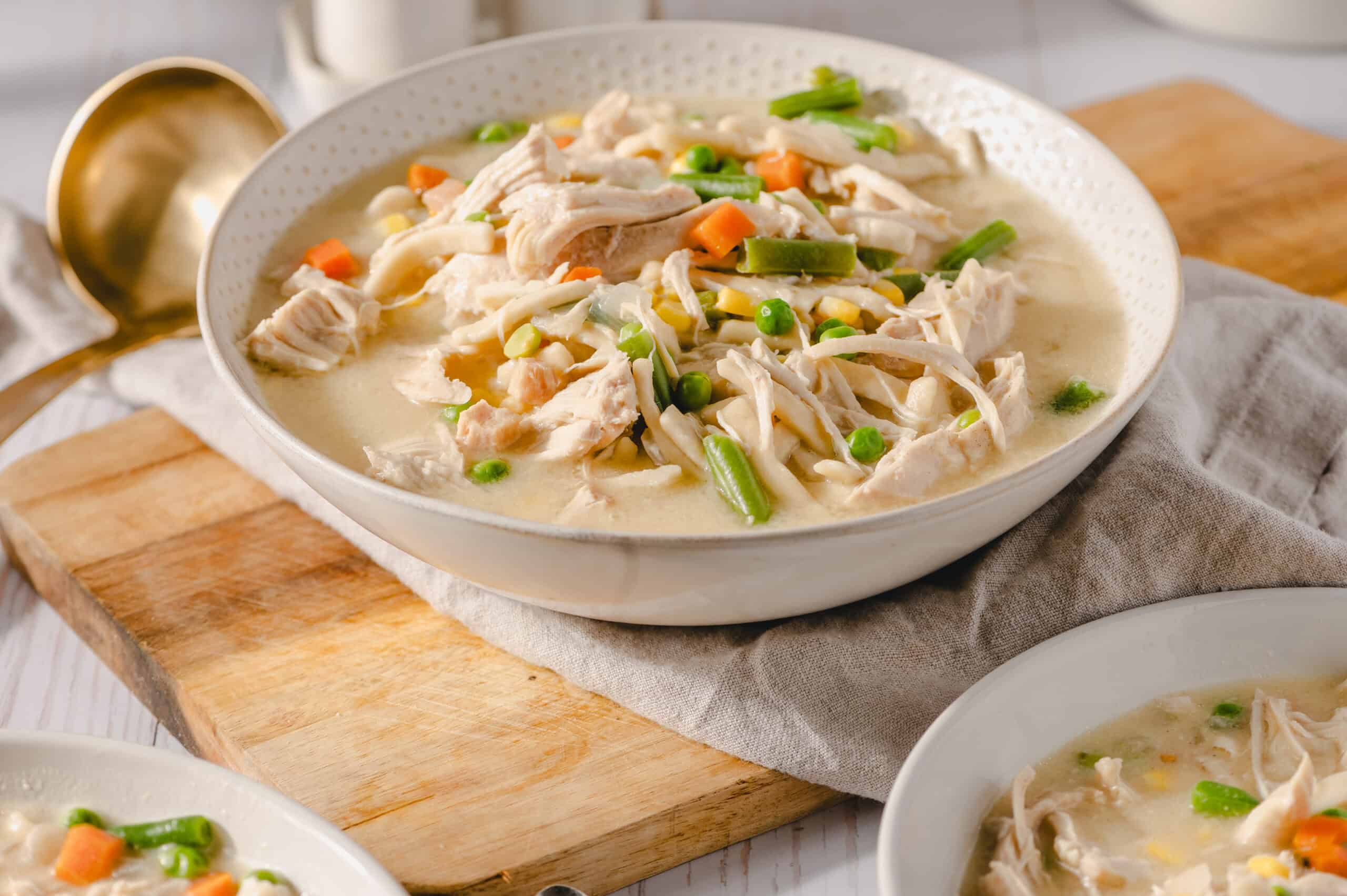 Homemade Chicken Noodles - Big Recipe
