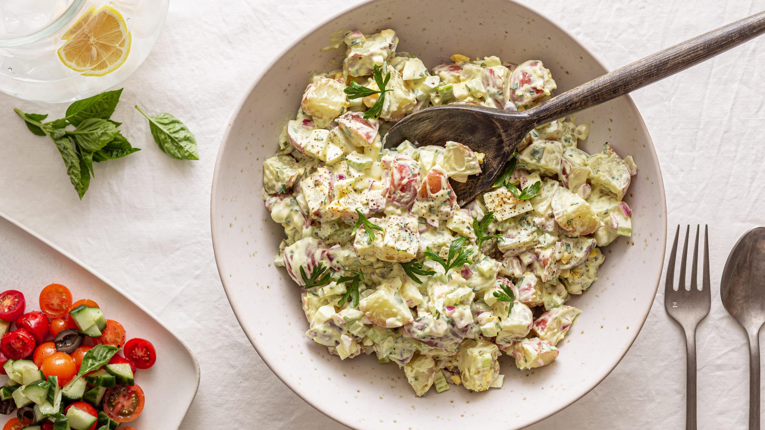 Potluck Potato Salad - Big Recipe