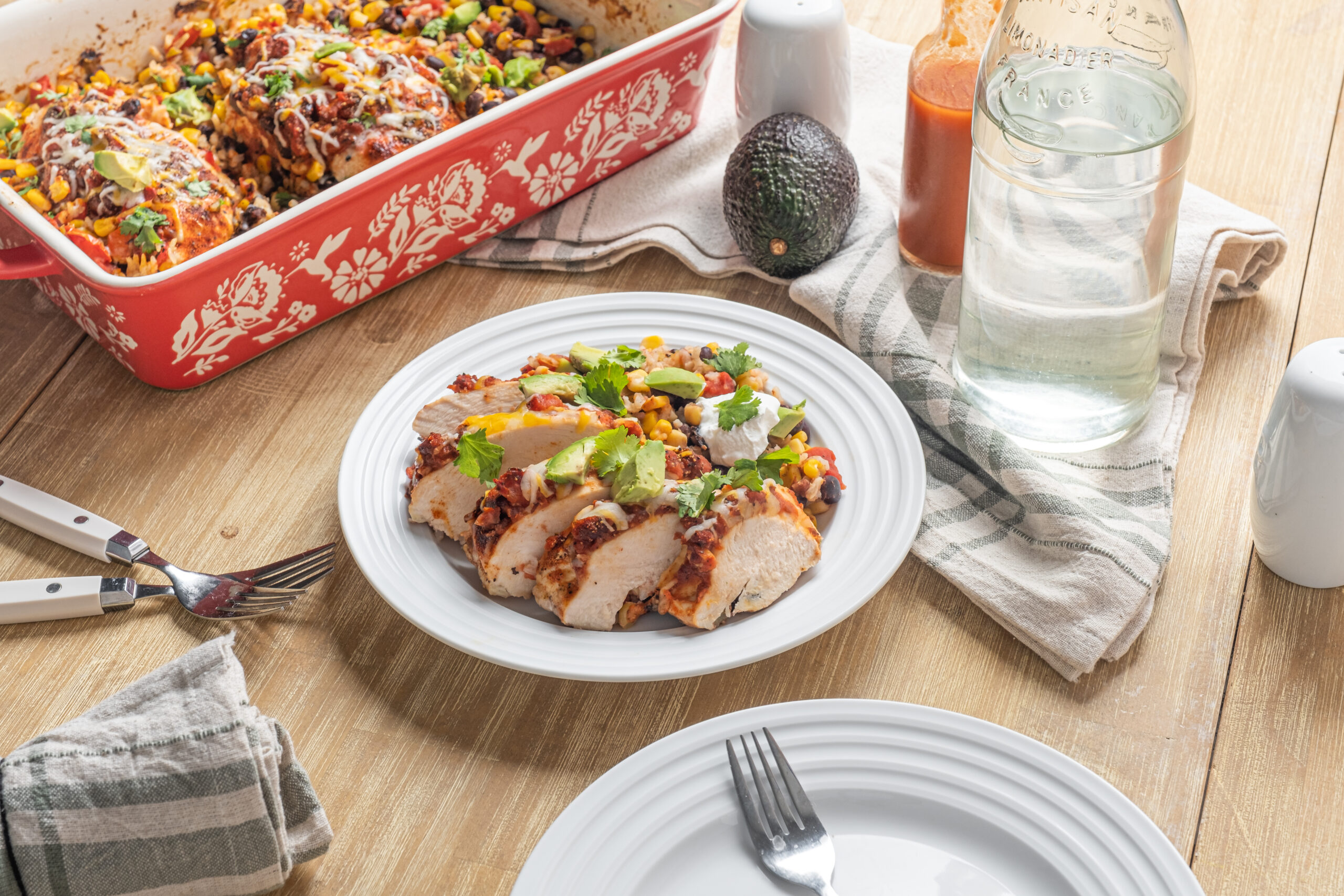 Baked Salsa Chicken - Big Recipe