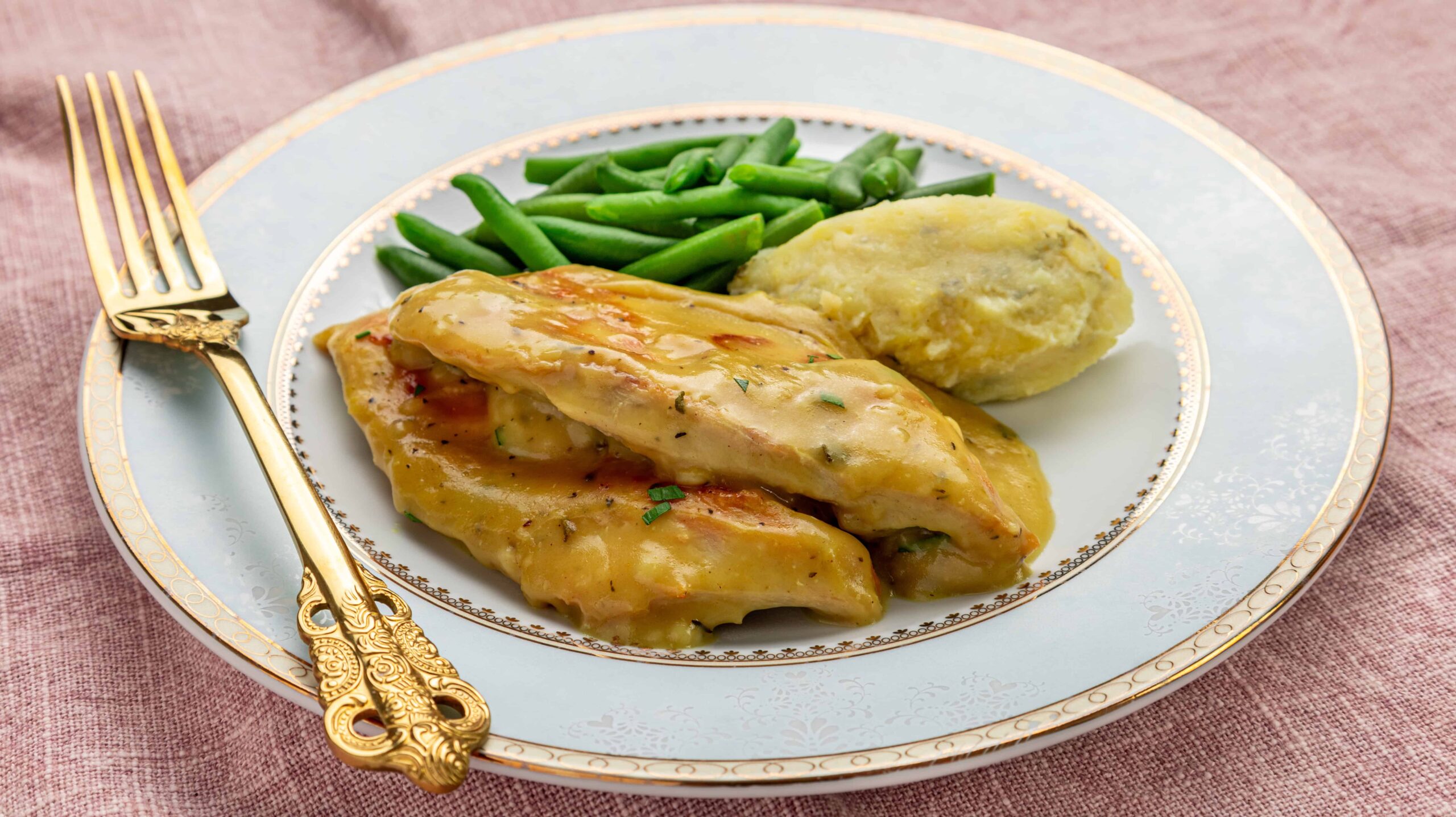 Simple Chicken & Gravy - Big Recipe