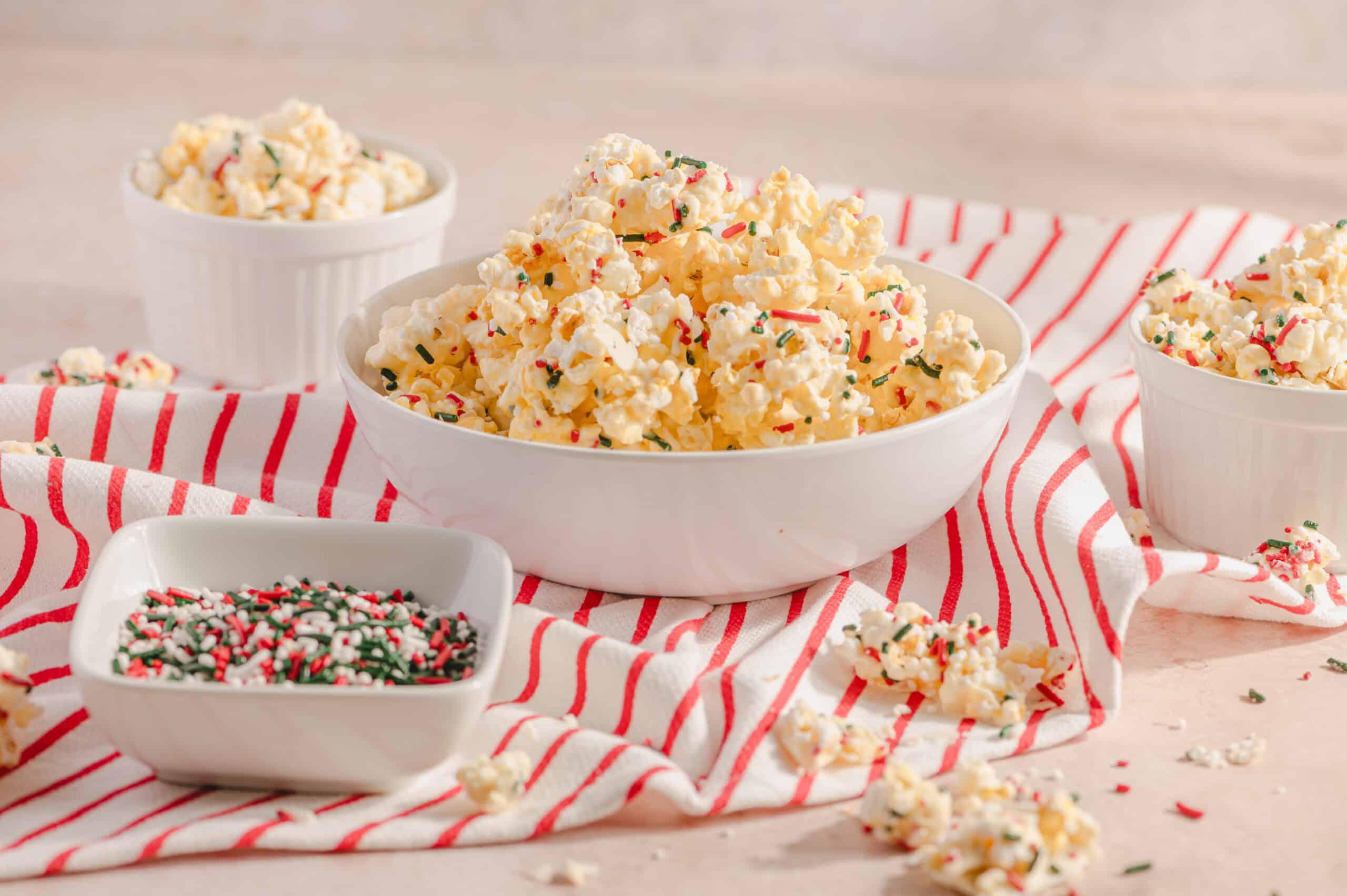 Snowman Popcorn - Big Recipe