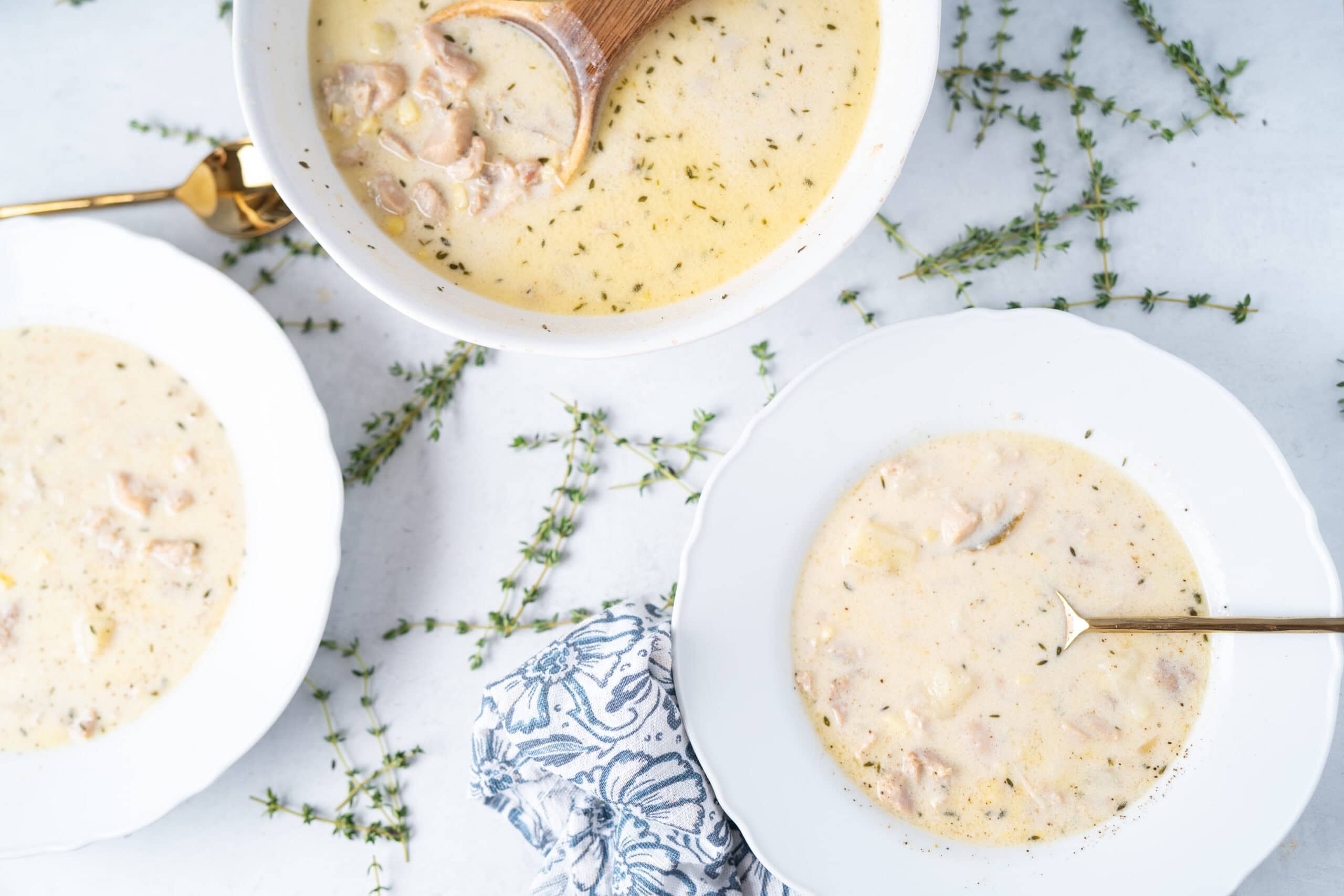 Chunky Chicken Chowder - Big Recipe