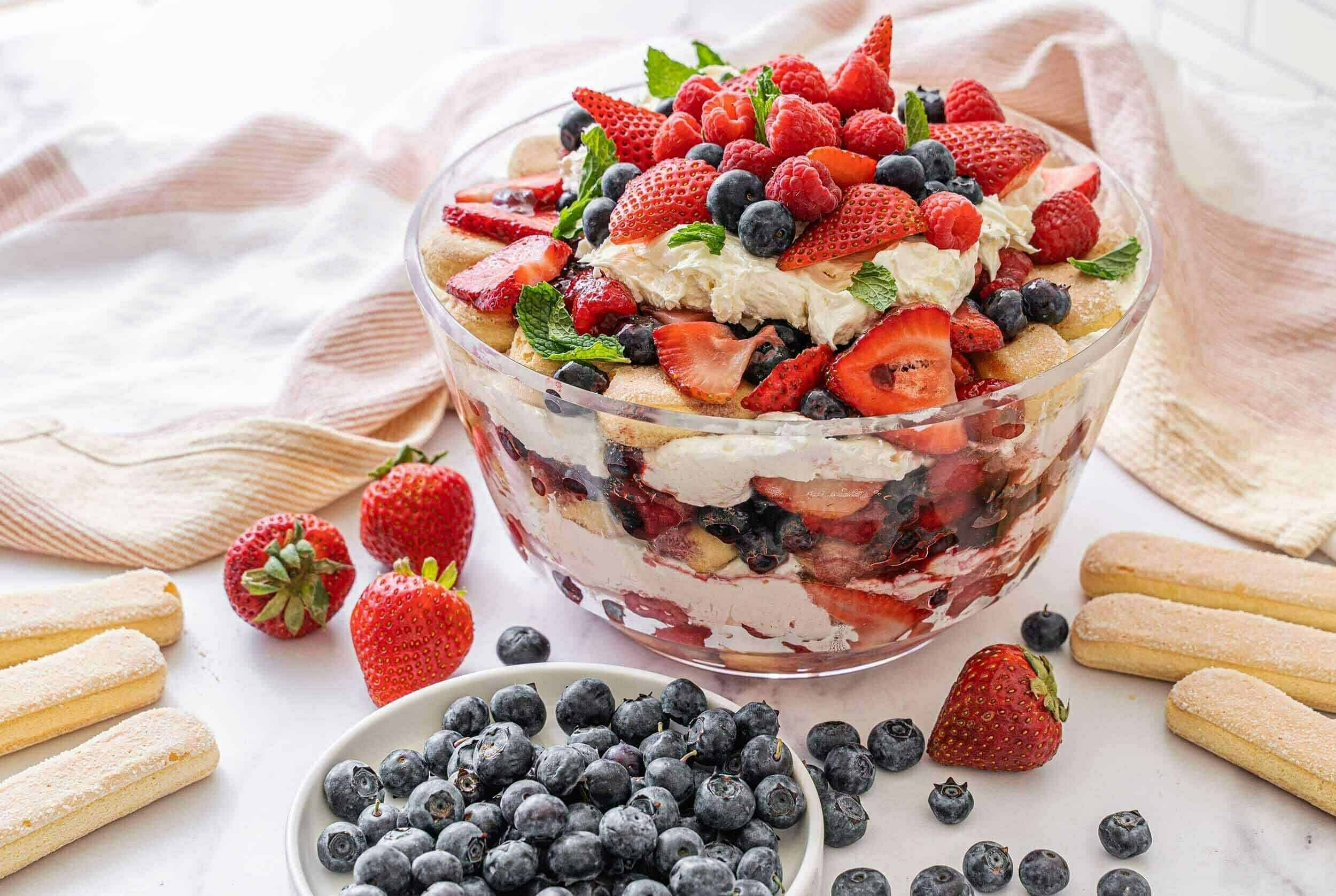 Summer Trifle - Big Recipe