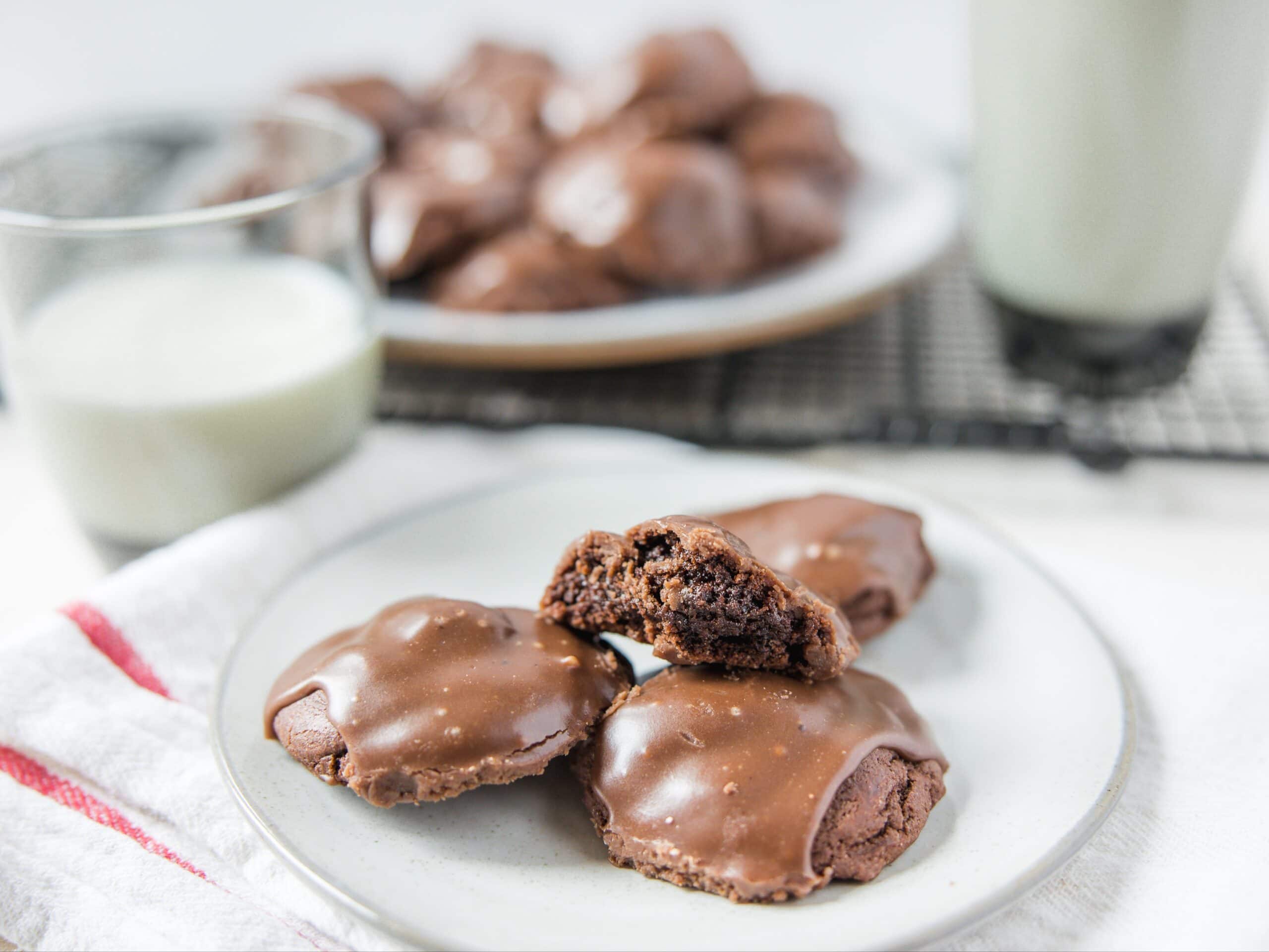 Texas Sheet Cake Cookies - Big Recipe
